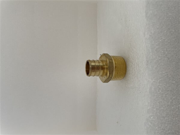 3/4" PEX x 3/4" NPT Brass Male Adapter - Allied Body Works